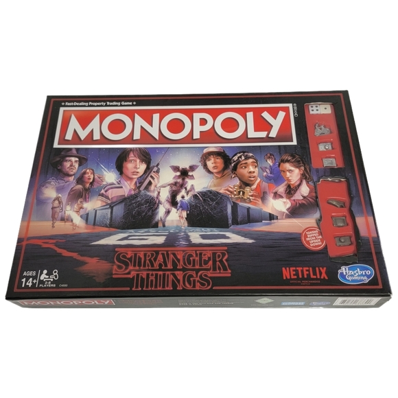 Hasbro | Toys | Stranger Things Edition Monopoly Board Game Netflix Hasbro 28 | Poshmark